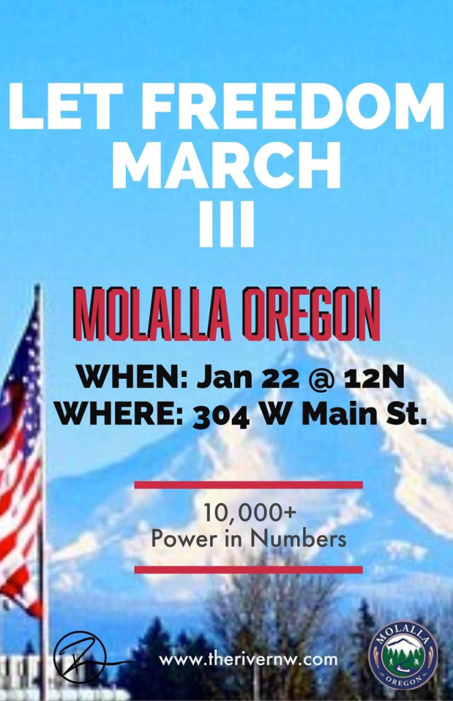 FREEDOM MARCH – Oregon Statewide Jural Assembly